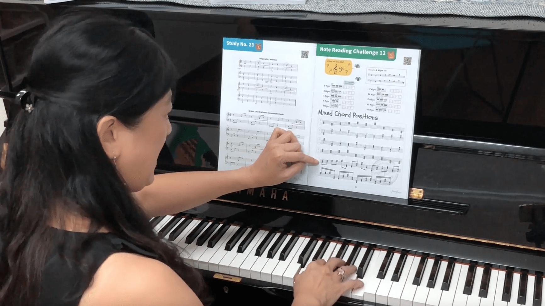 Note Reading Session Overview - fingerssmart