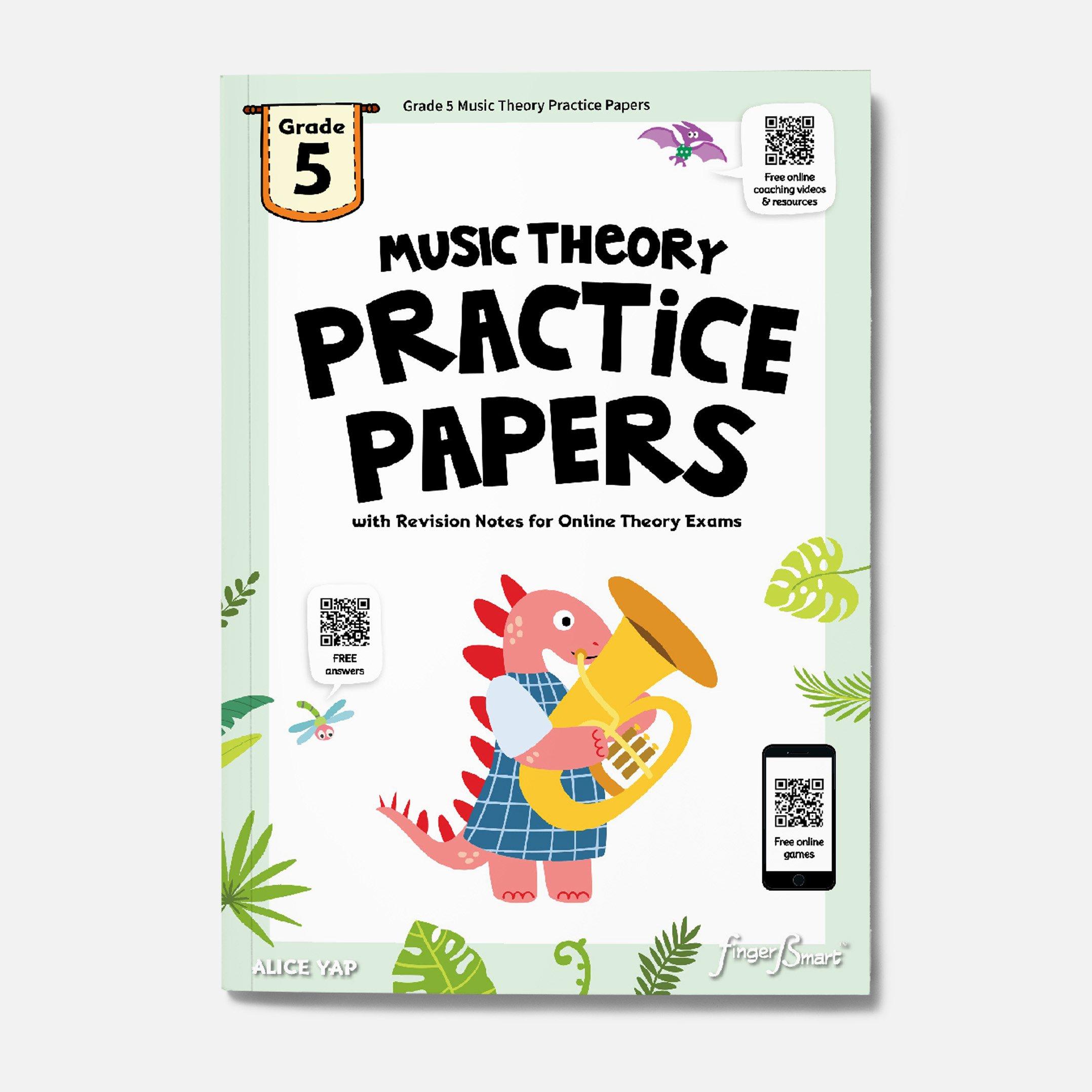 MUSIC THEORY Practice Papers Grade 5 - fingerssmart