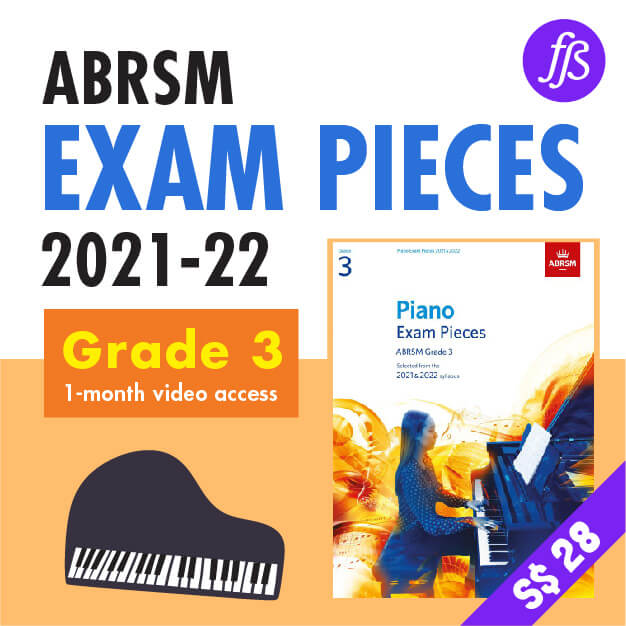 ABRSM Grade 3 Piano Exam Pieces 2021-22 - fingerssmart